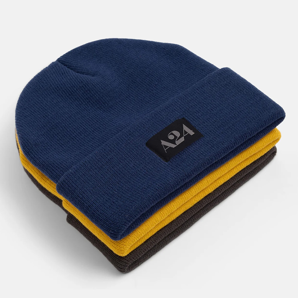 Navy Logo Beanie - MOVIE WALKER STORE ムビチケ・映画グッズのECサイト